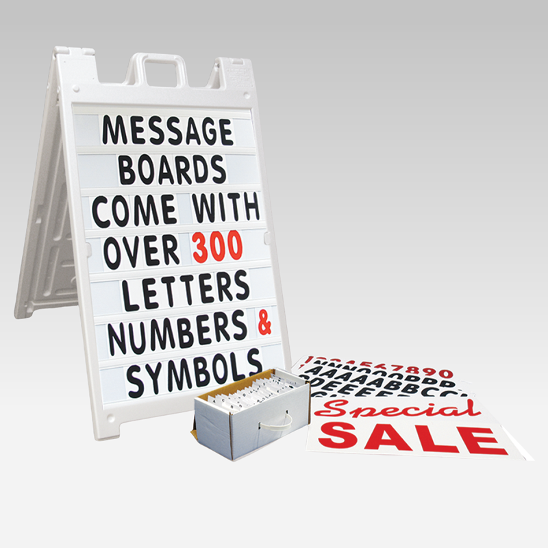 Minuteman Press [Message Board Kit for Plasticade]
